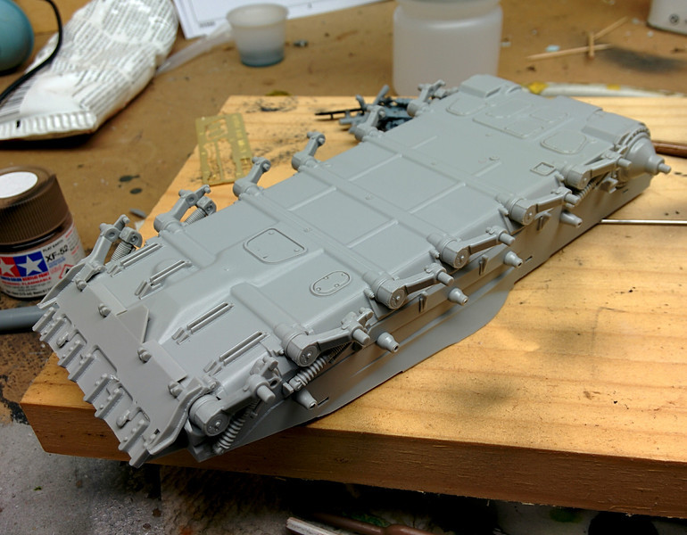 Trumpeter T-80BV - 4/12 Into Paint! | Modelers Social Club Forum